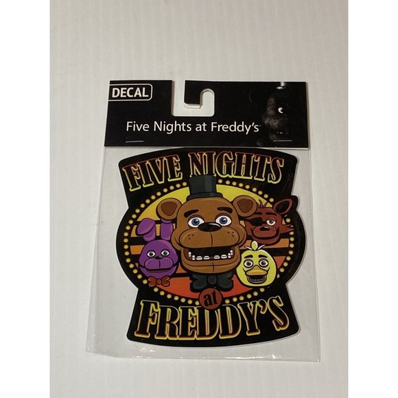 Office | New 216 Bioworld Five Nights At Freddys Decal | Poshmark